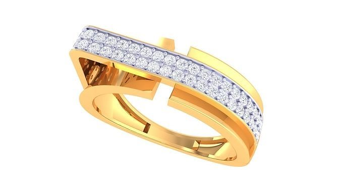 Gents ring - 30 3D model 3D printable | CGTrader