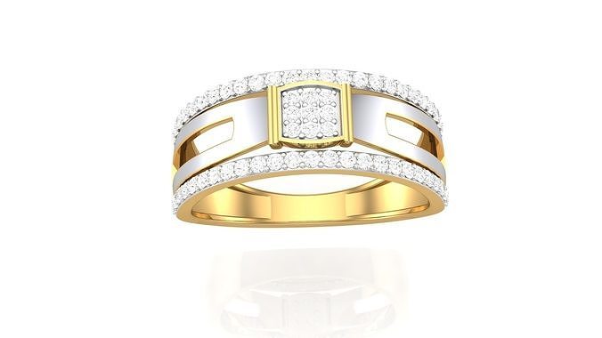 Gents Ring - 20 3D model 3D printable | CGTrader