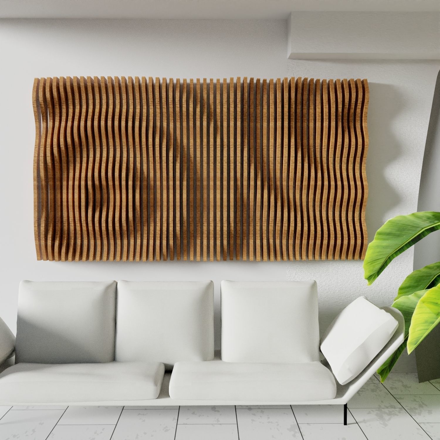 Parametric Wood Wall Decor Waterdrop 3D and Cnc File 3D model | CGTrader