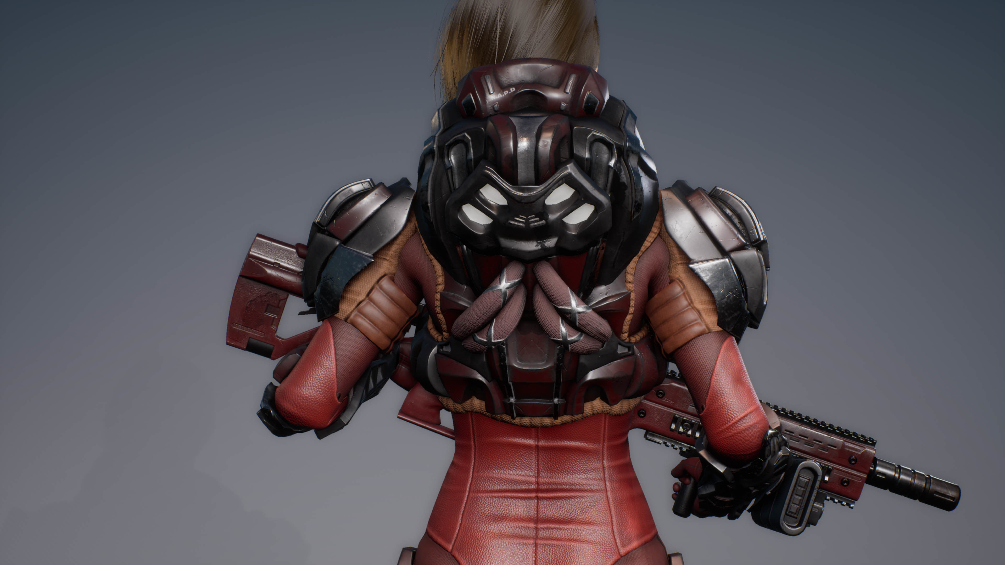 3D model SCI-FI girl Sophy VR / AR / low-poly | CGTrader