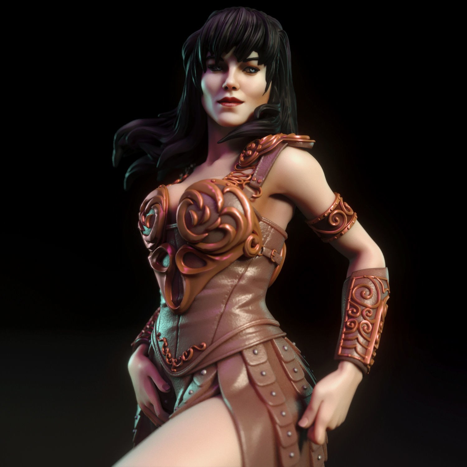 Xena The Warrior Princess 3d Model 3d Printable Cgtrader