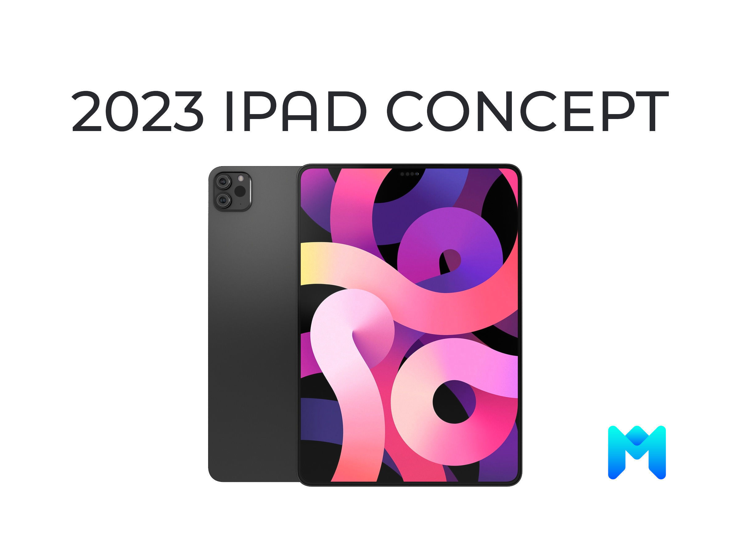 3D model 2023 Ipad Pro Max Concept game asset VR / AR / low-poly | CGTrader