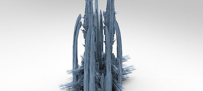 Sci Fi Wraith Claw City interceptor Tower 3D model | CGTrader
