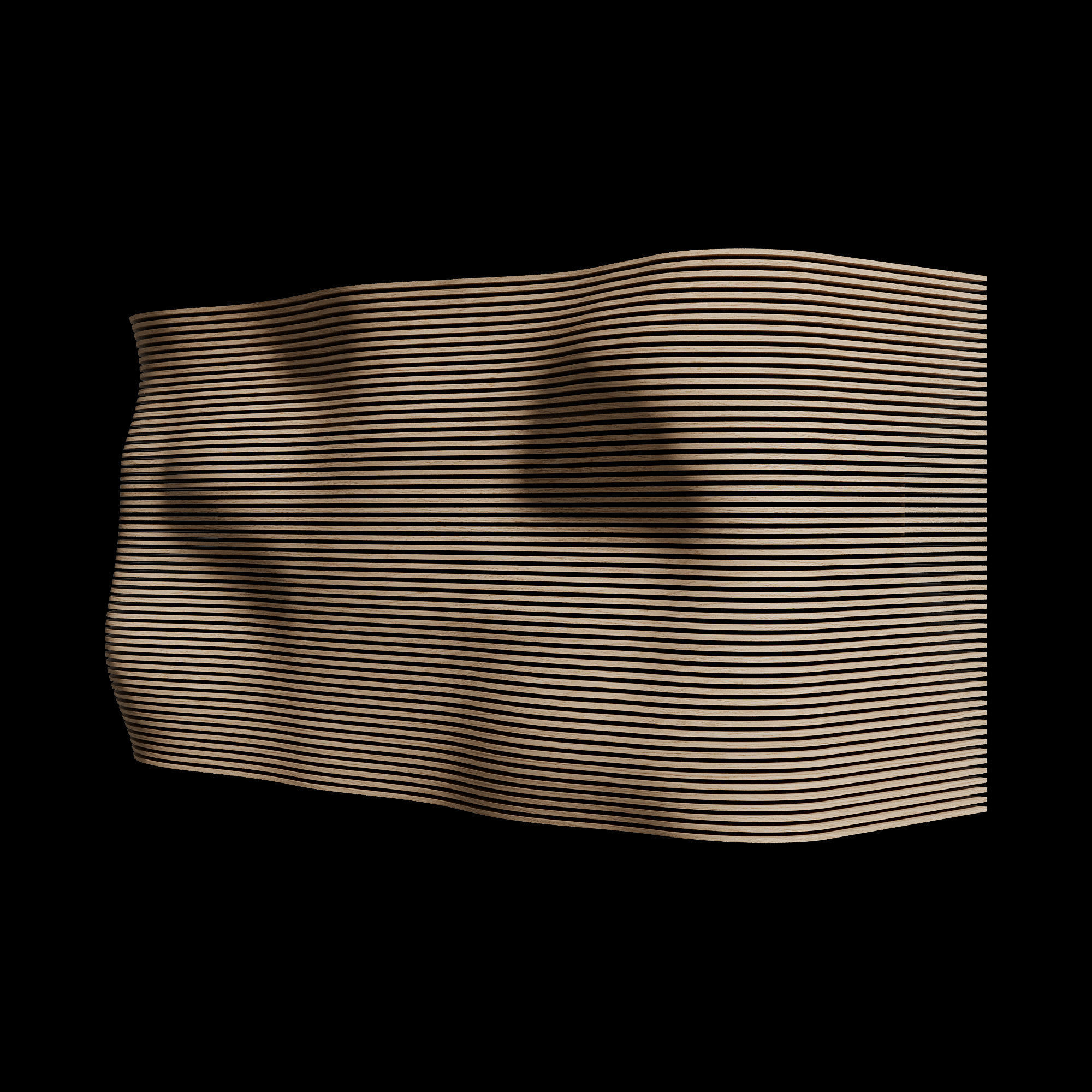 Puins Parametric Reception Counter 3D model | CGTrader