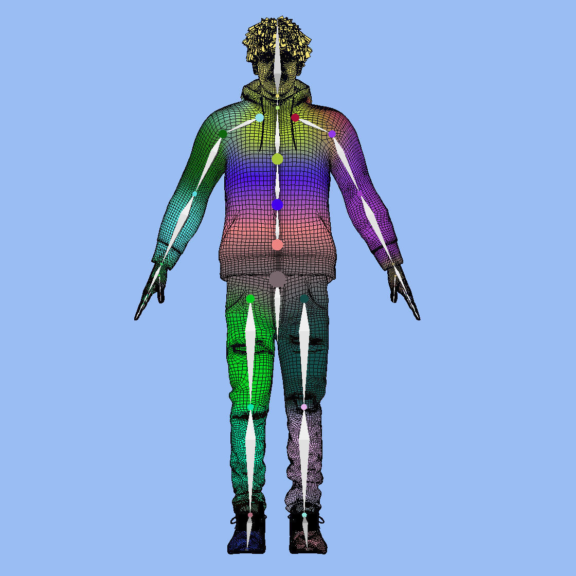 T-P Rigged Lil Uzi Vert rapper 3D model animated rigged | CGTrader