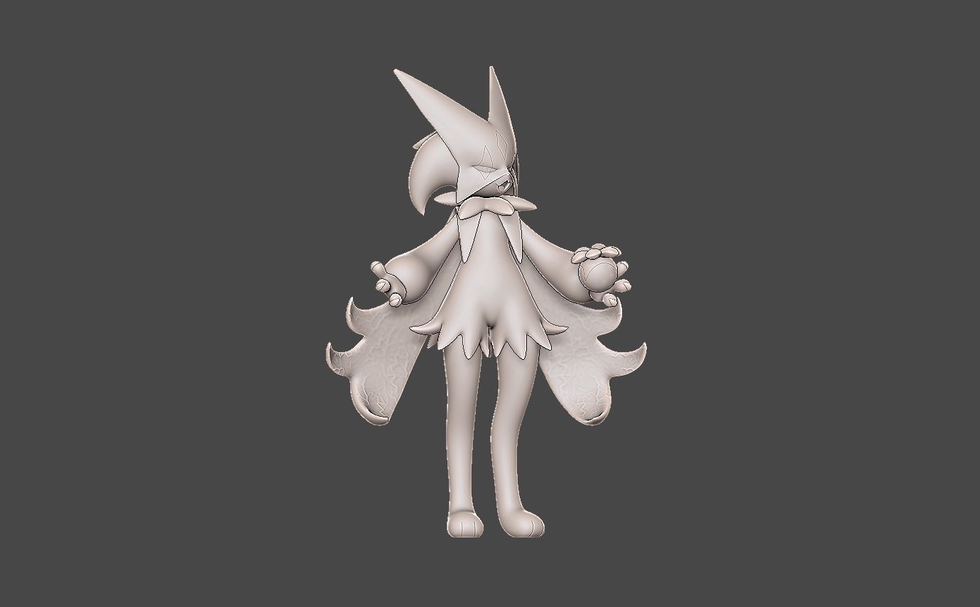 Pokemon meowscarada 3D model 3D printable | CGTrader