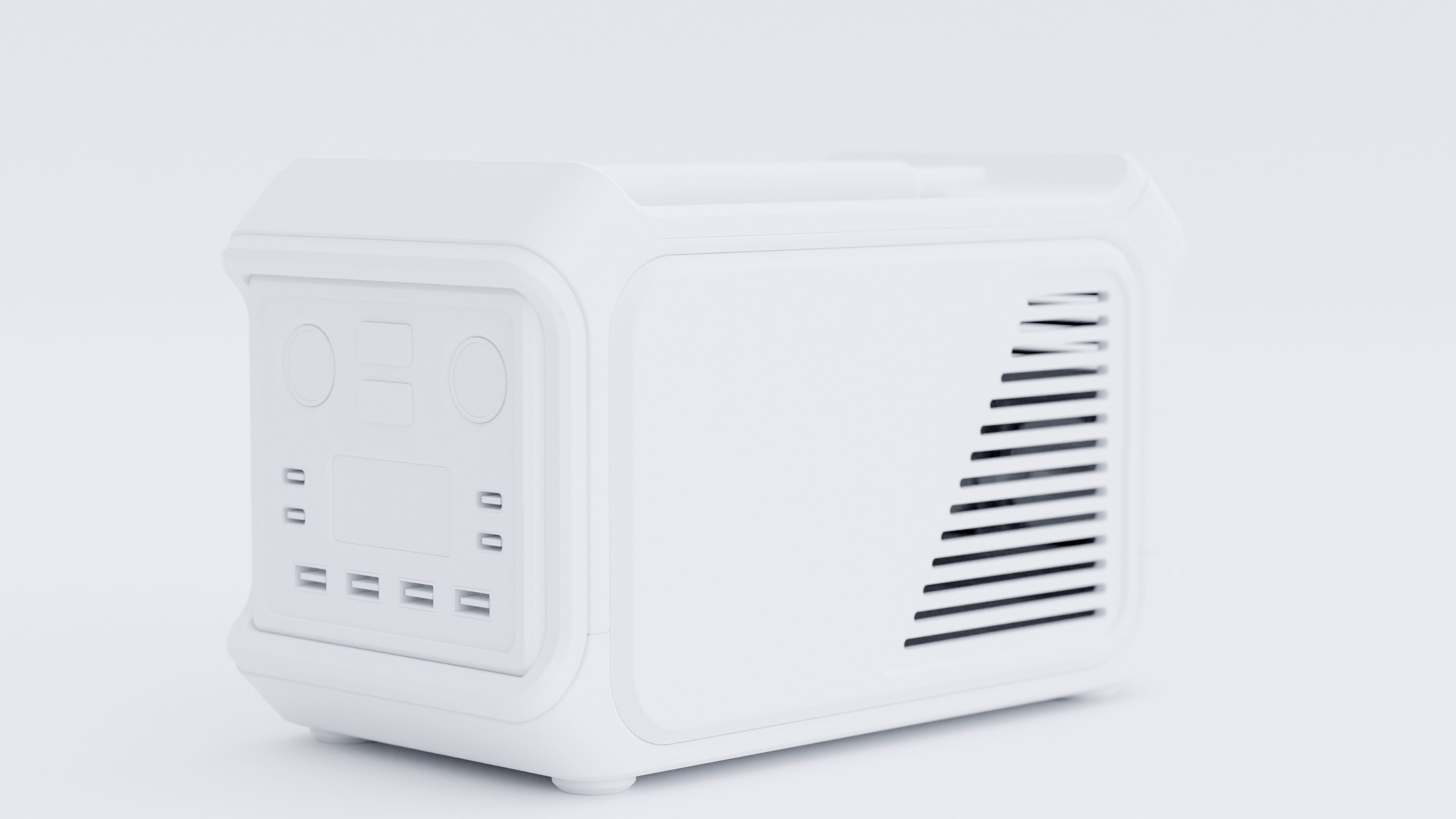 3D model Portable power station concept VR / AR / low-poly | CGTrader