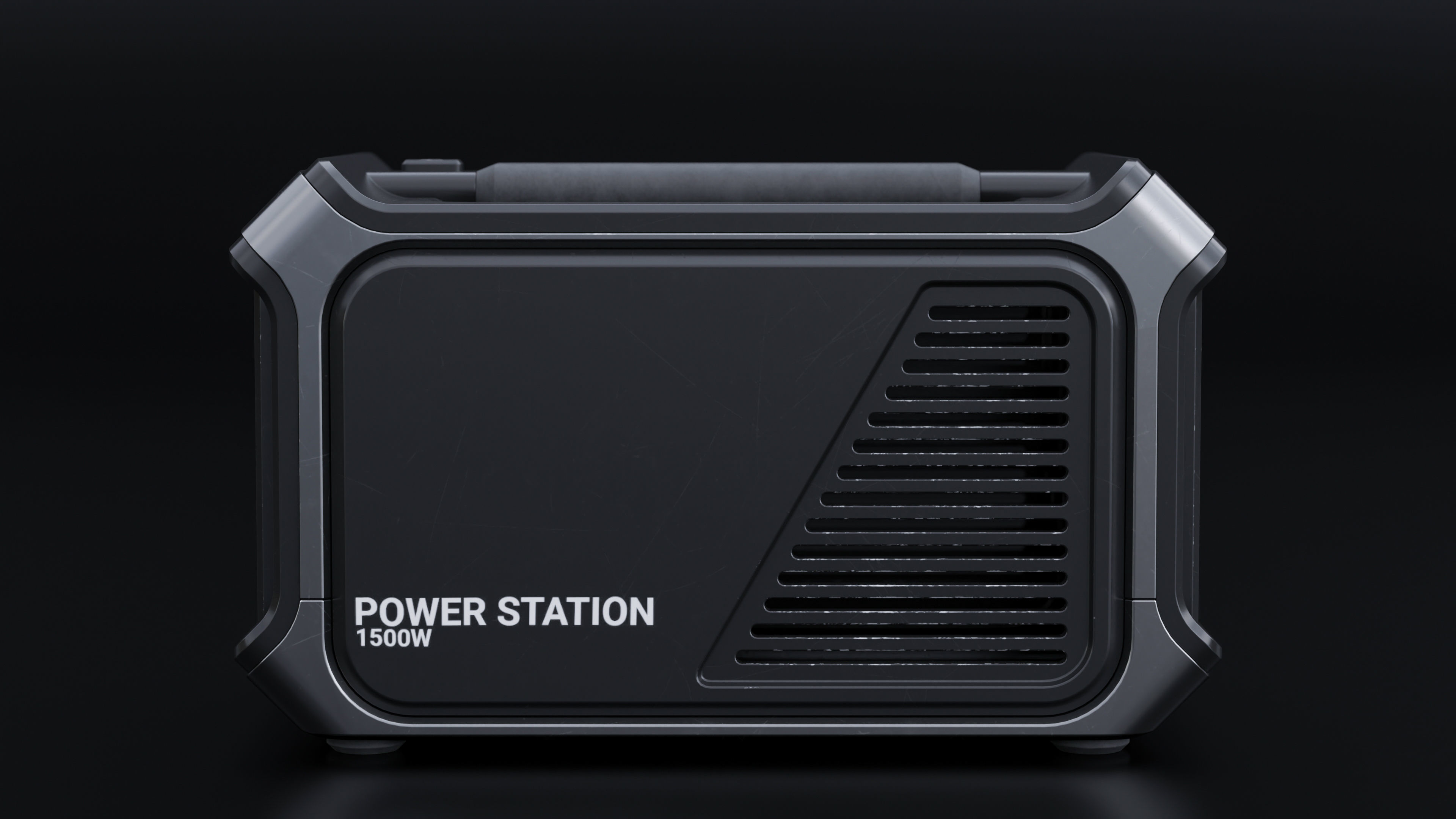 3D model Portable power station concept VR / AR / low-poly | CGTrader
