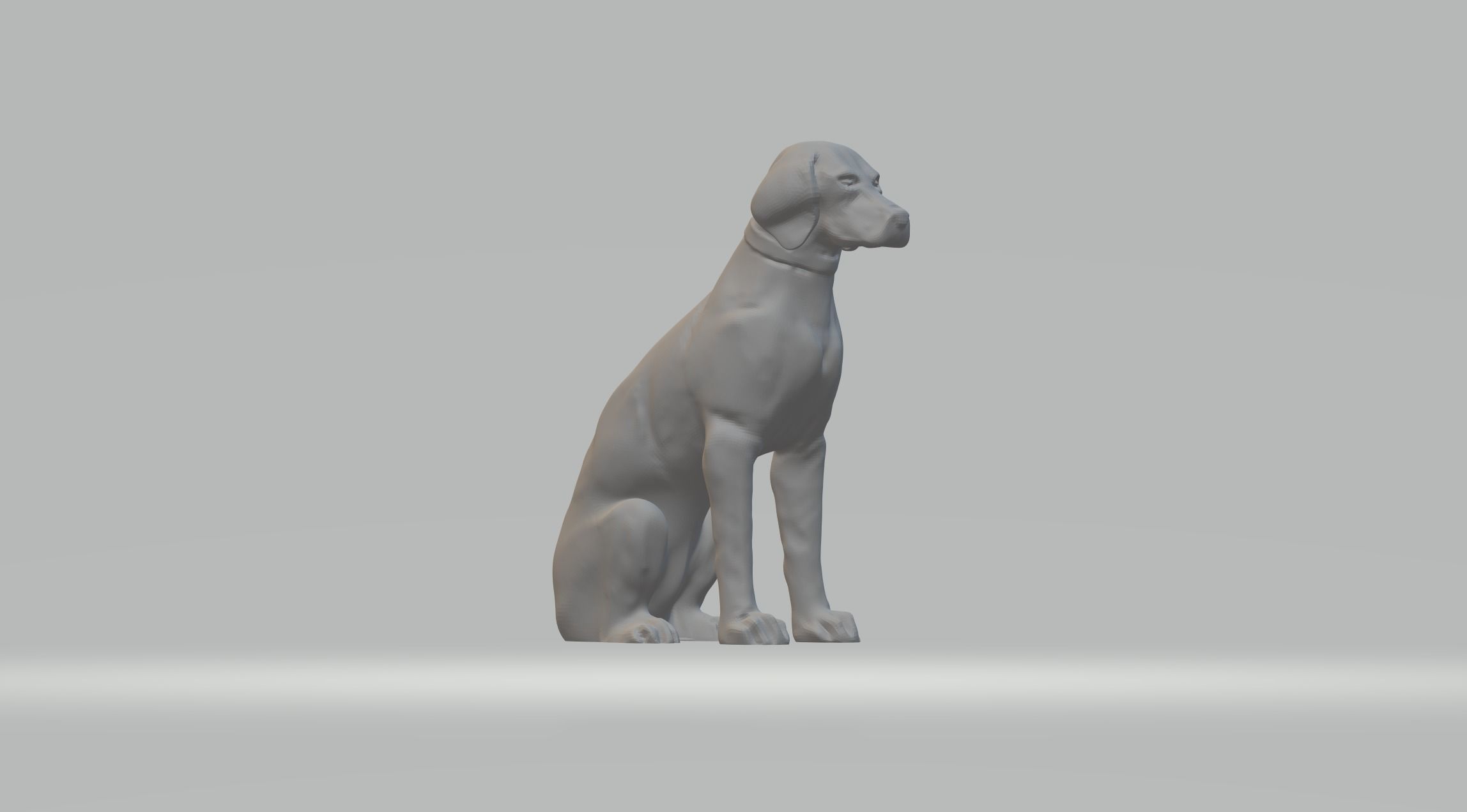 Labrador Retriever 3D model 3D printable | CGTrader