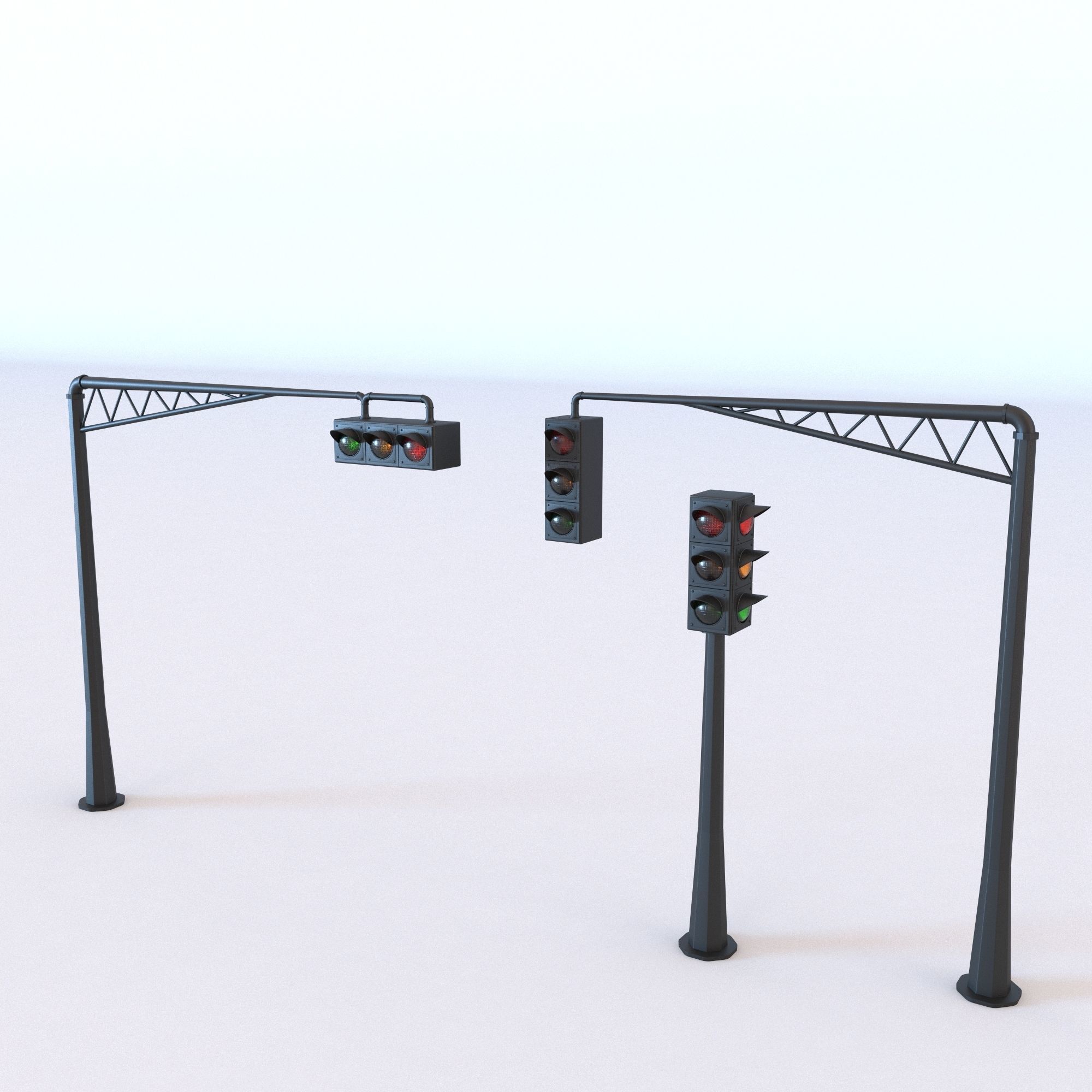 Trafic Light 3D model | CGTrader