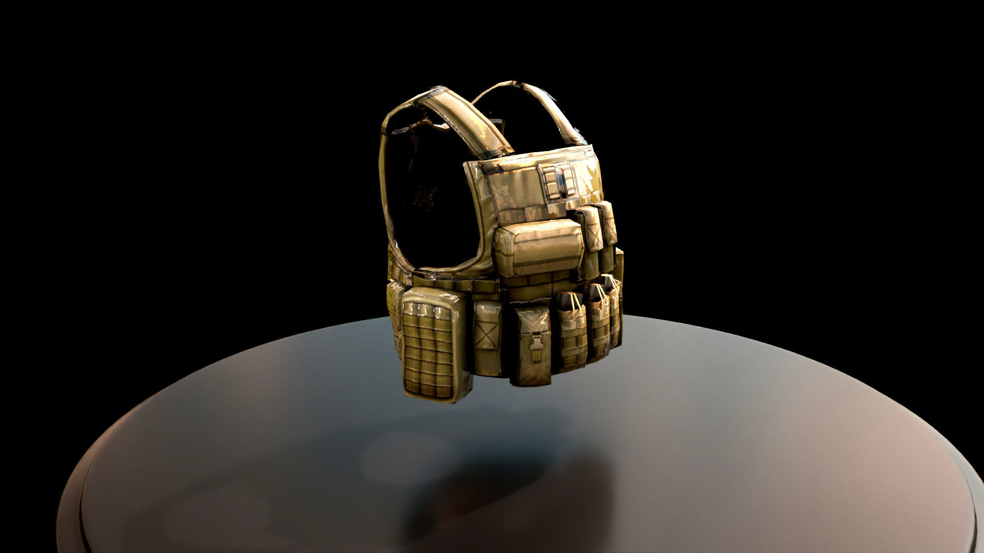 3D model Army Body Armor VR / AR / low-poly | CGTrader