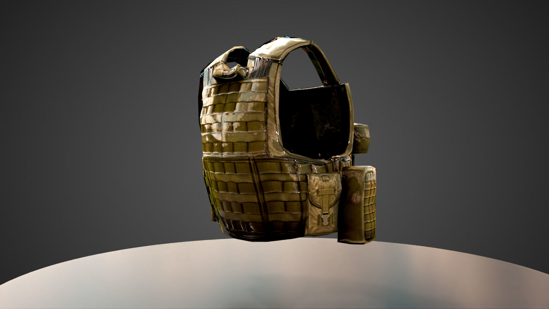 3D model Army Body Armor VR / AR / low-poly | CGTrader