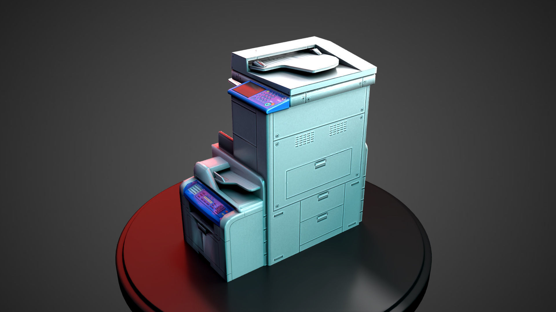 3D model PhotoStat Machine VR / AR / low-poly | CGTrader