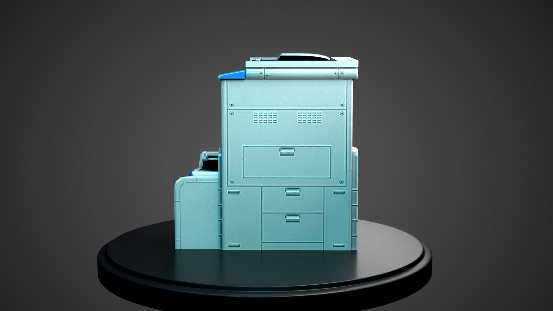 3D model PhotoStat Machine VR / AR / low-poly | CGTrader