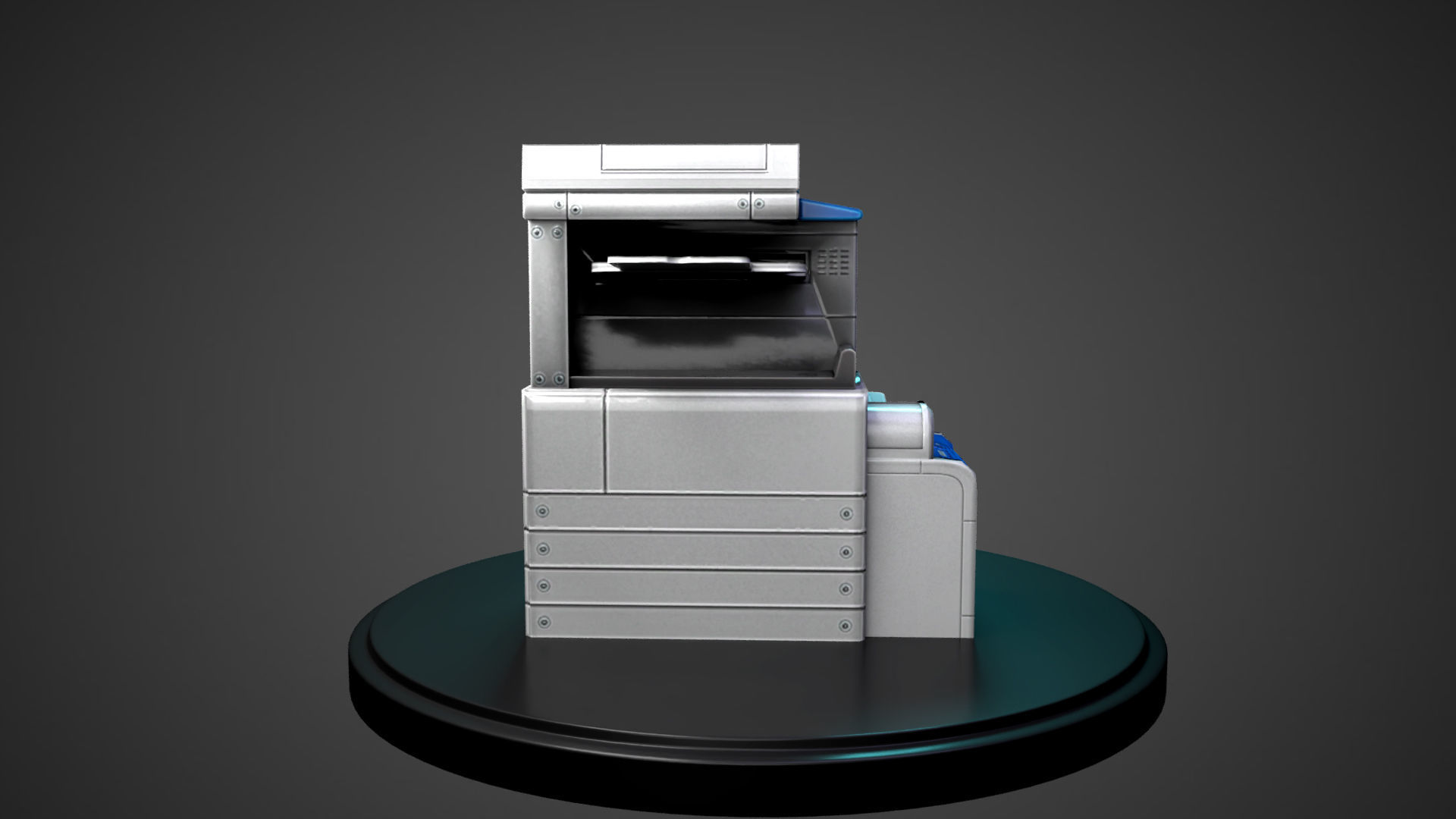 3D model PhotoStat Machine VR / AR / low-poly | CGTrader