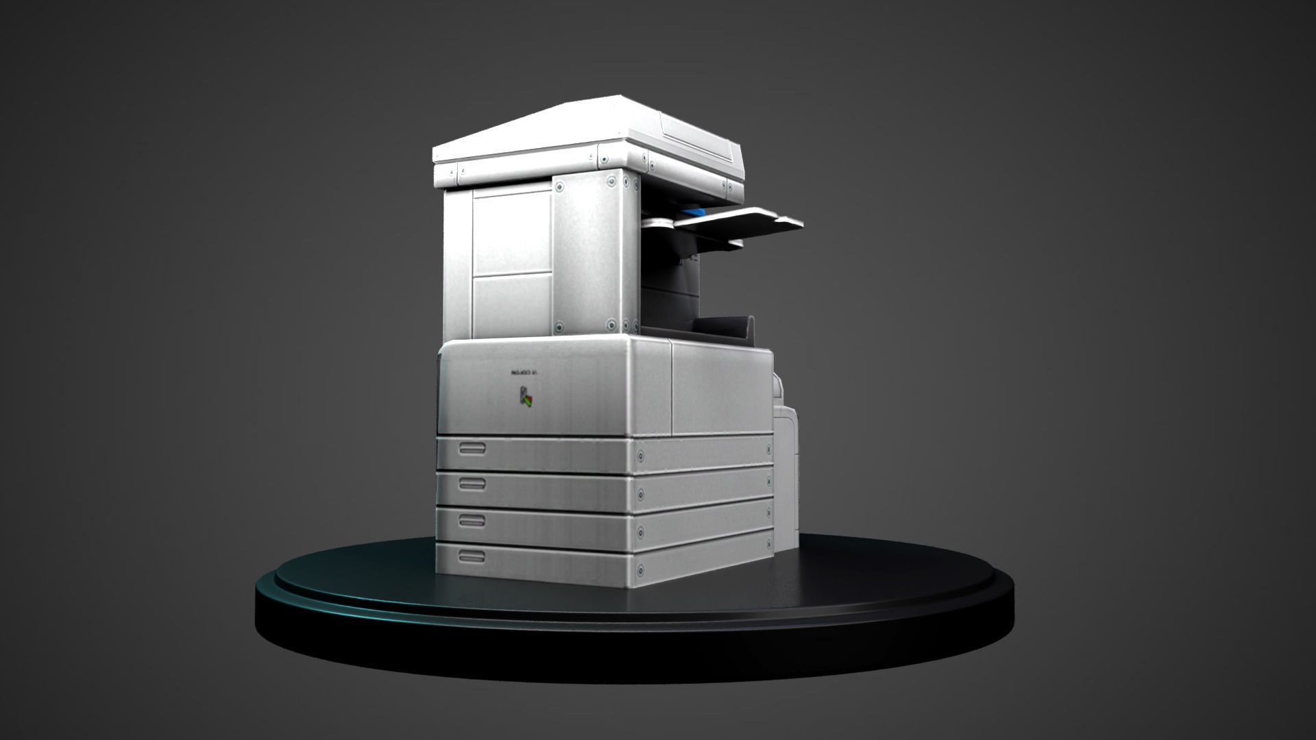 3D model PhotoStat Machine VR / AR / low-poly | CGTrader