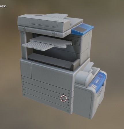 3D model PhotoStat Machine VR / AR / low-poly | CGTrader
