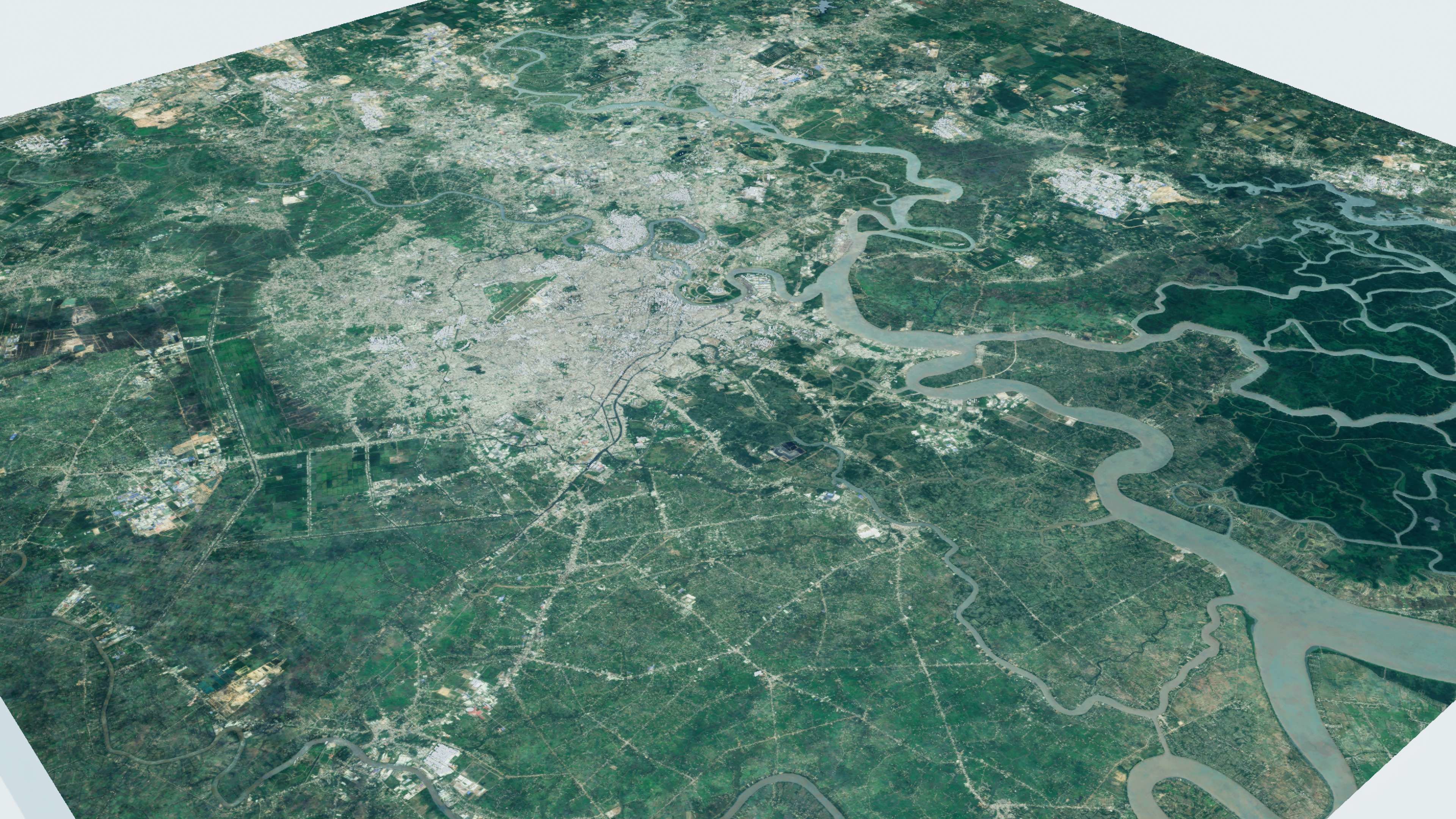 Thu Duc Vietnam City Landscape 3D Model 3D model | CGTrader