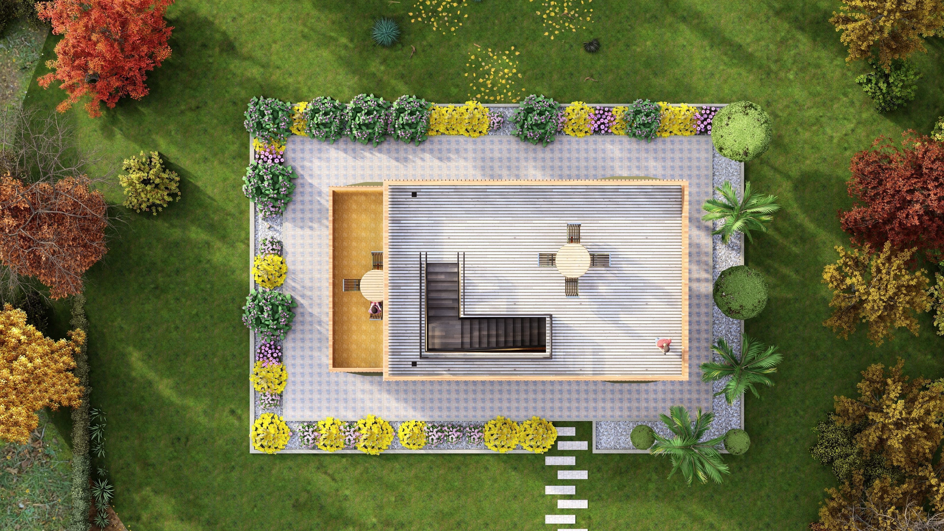 3D model Cabin Floor Plans VR / AR / low-poly | CGTrader