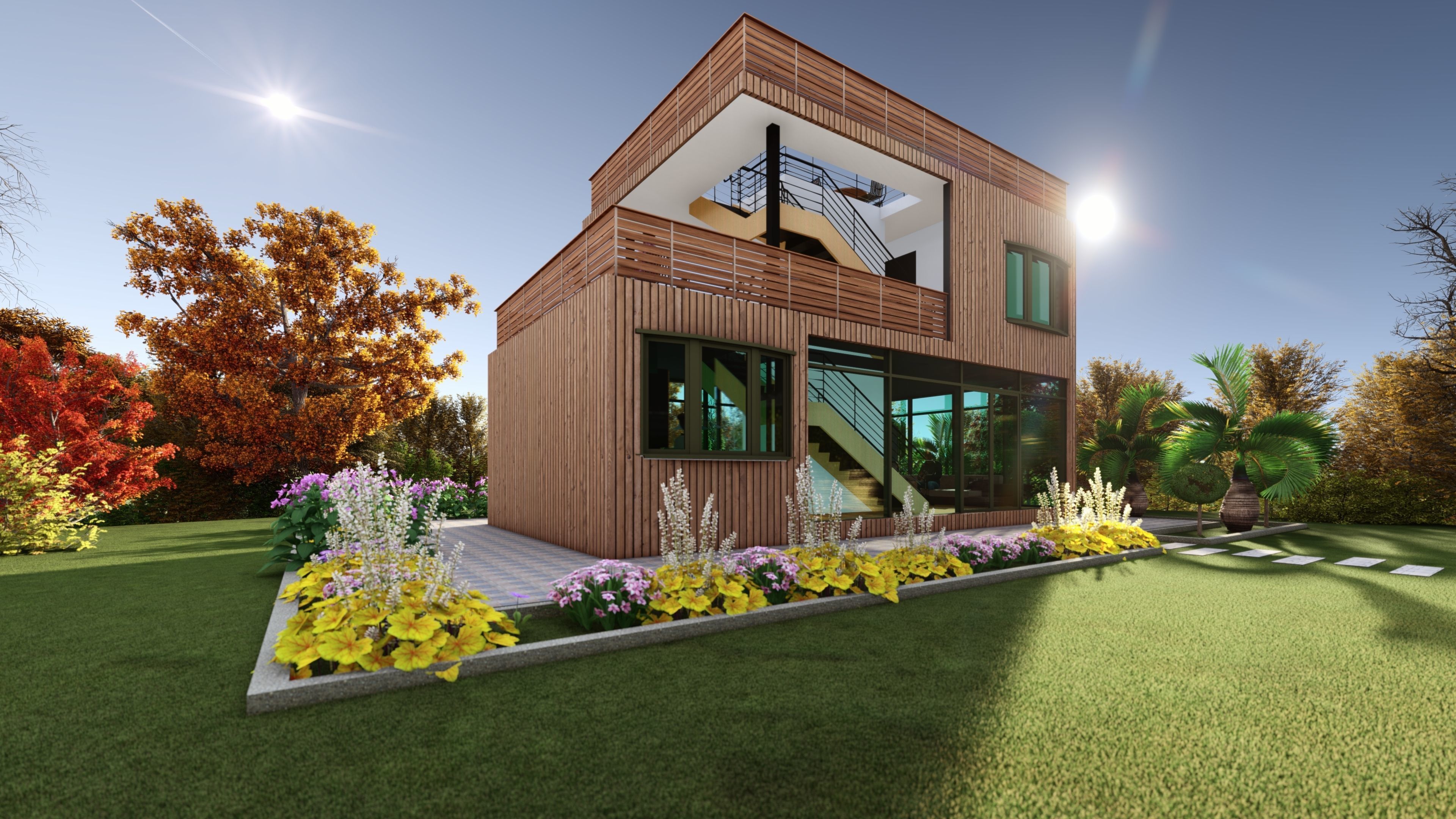 3D model Cabin Floor Plans VR / AR / low-poly | CGTrader