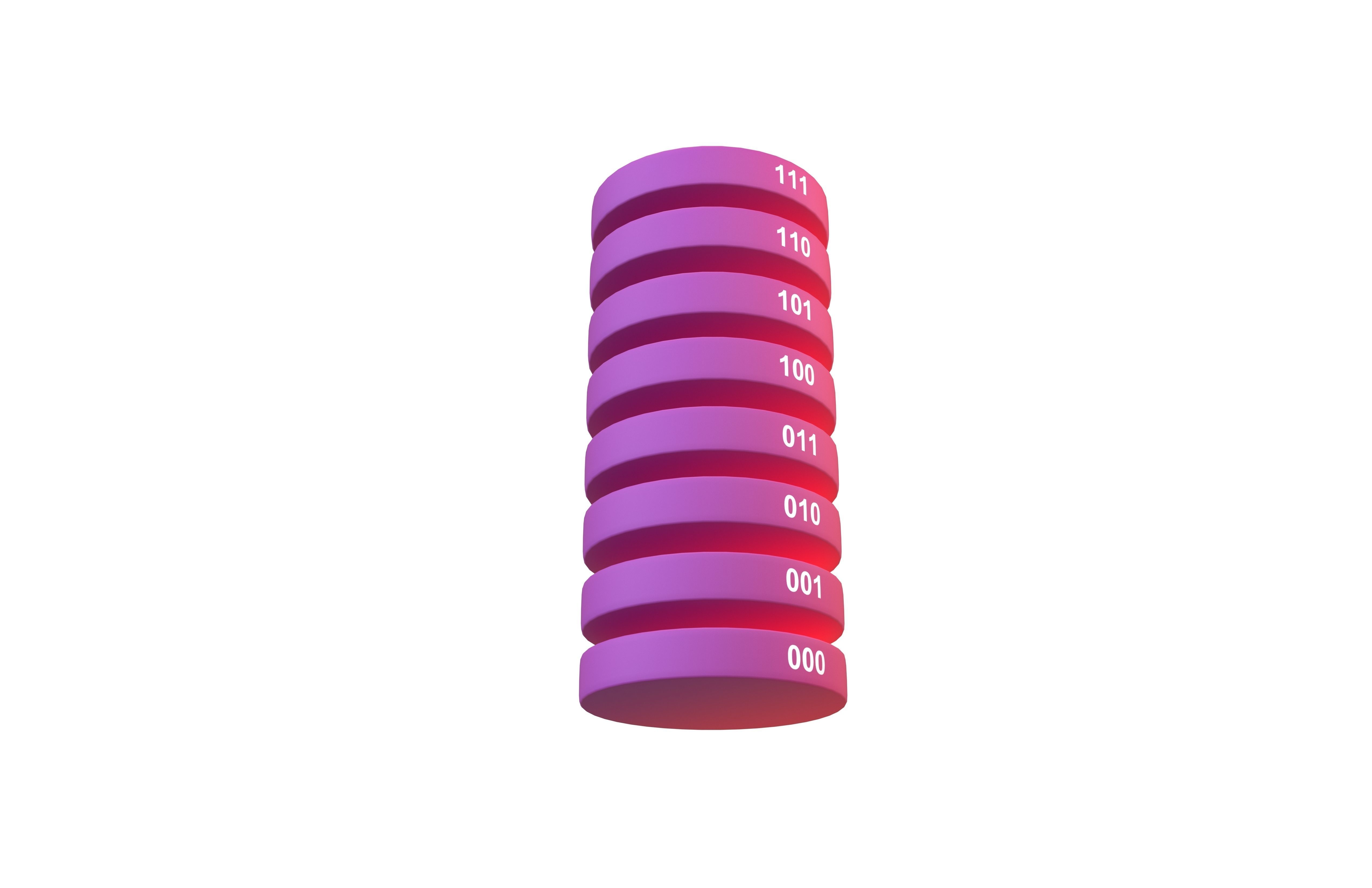 3D model Nand Flash Memory TLC Structure v1 003 VR / AR / low-poly ...
