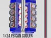 V8 Cooler for scale autos and dioramas 1 24 3D model 3D printable ...
