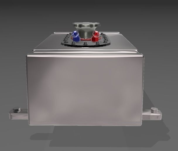 Racing fuel tank for scale autos and dioramas 1 24 3D model 3D ...