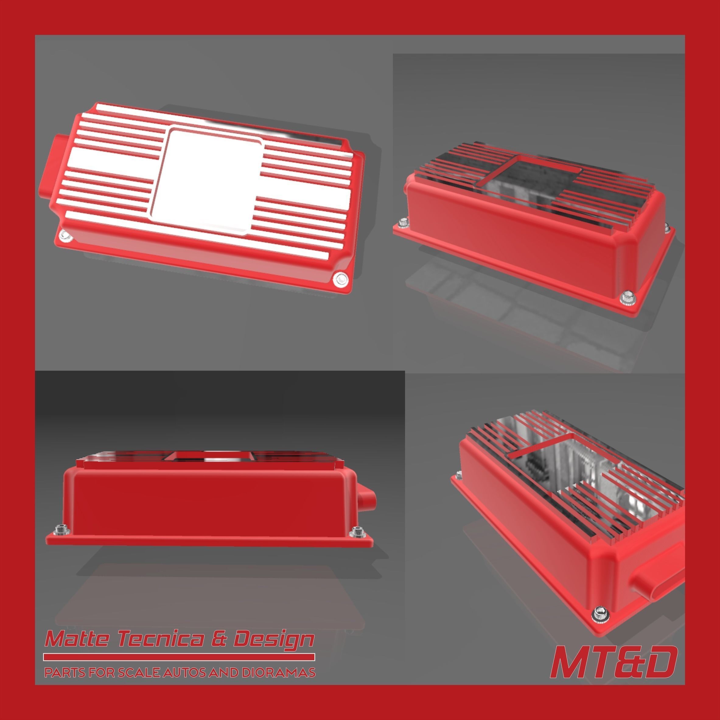 MSD style module for scale autos and dioramas 3D model 3D printable ...