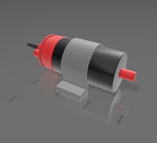 Fuel Pump for scale model cars 3D model 3D printable | CGTrader