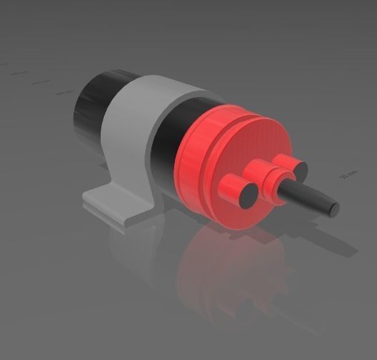 Fuel Pump for scale model cars 3D model 3D printable | CGTrader