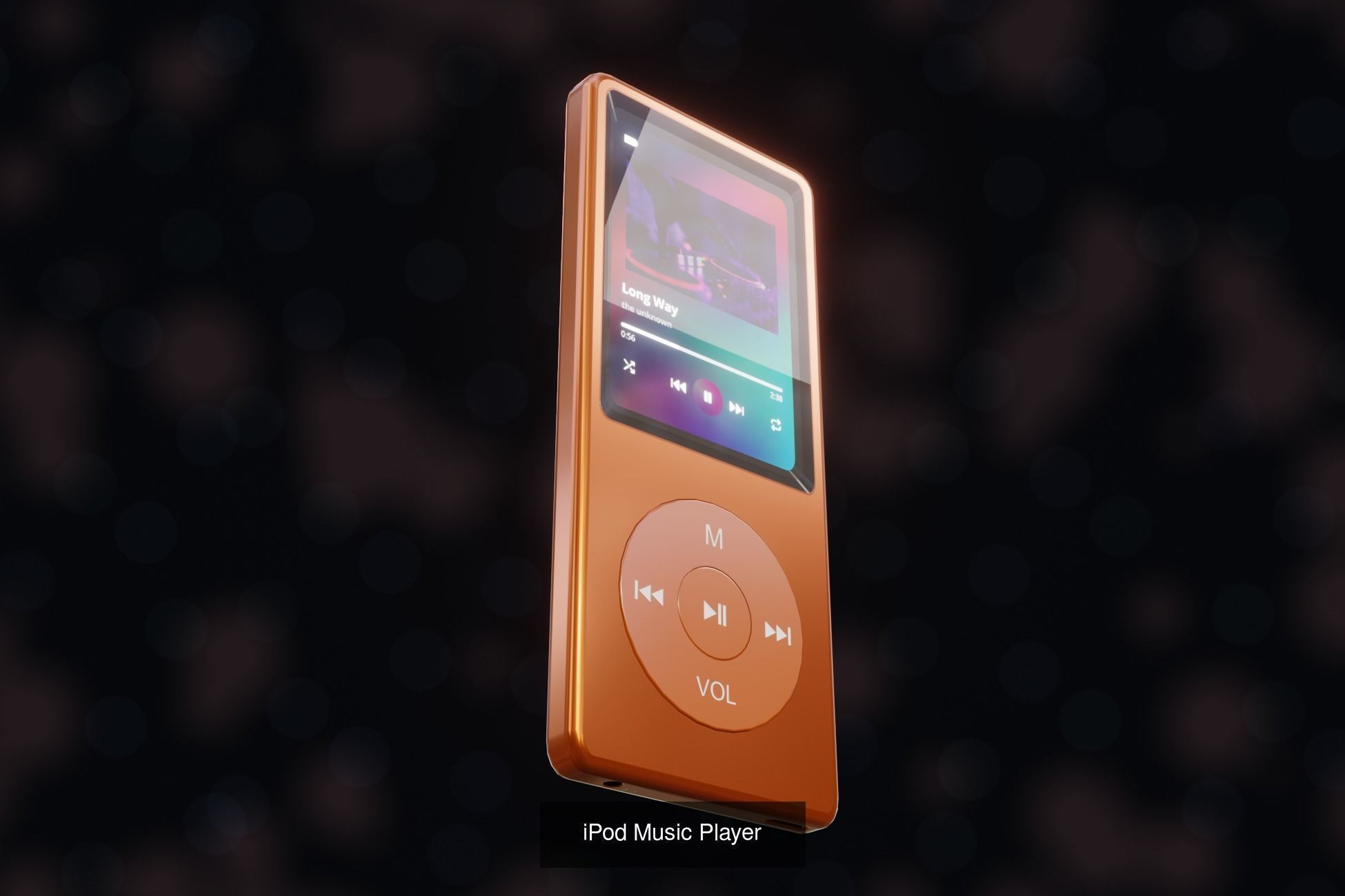 iPod Music Player Collection VR / AR / low-poly | CGTrader