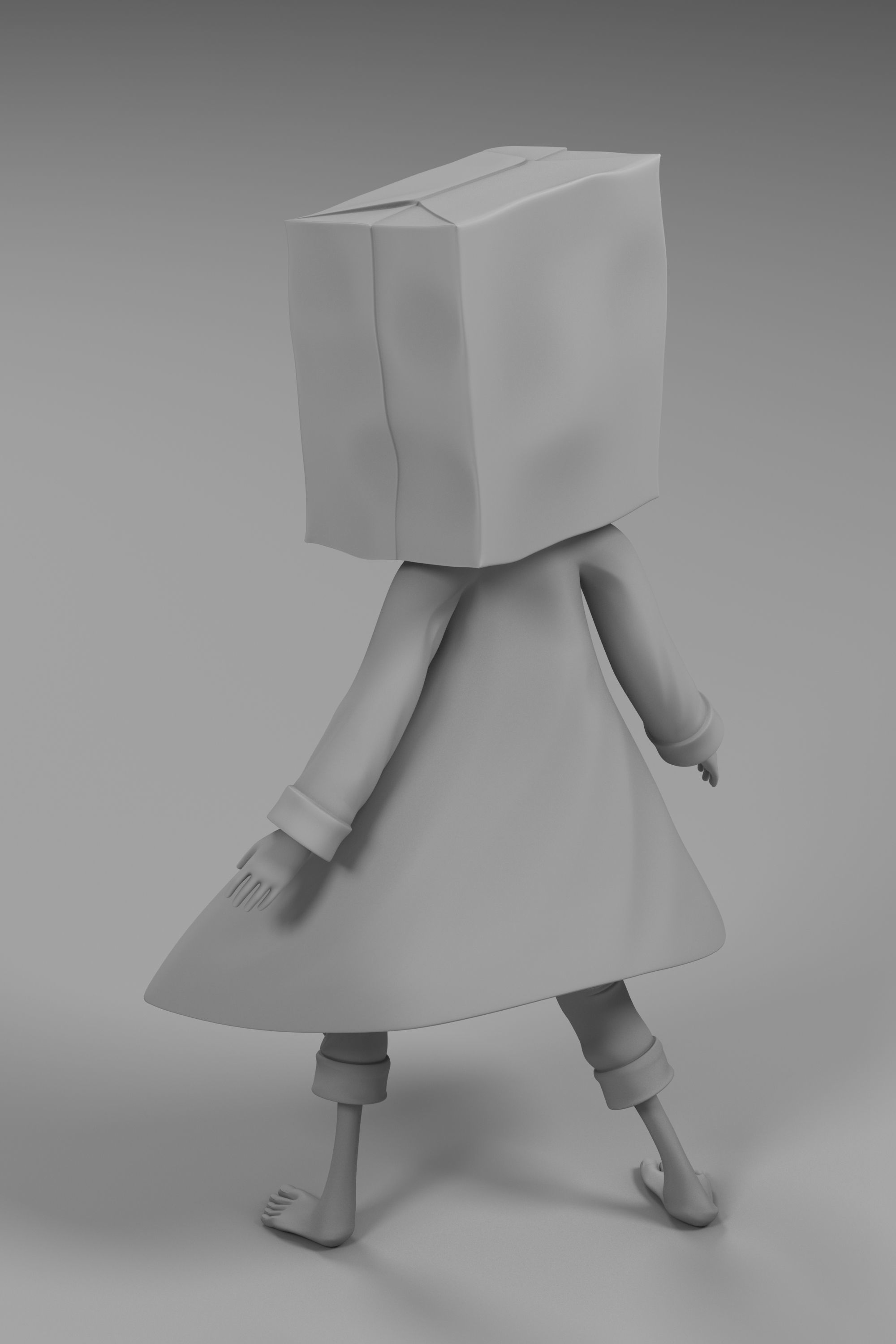 3D print model of Mono - Little Nightmares II 3D model 3D printable ...