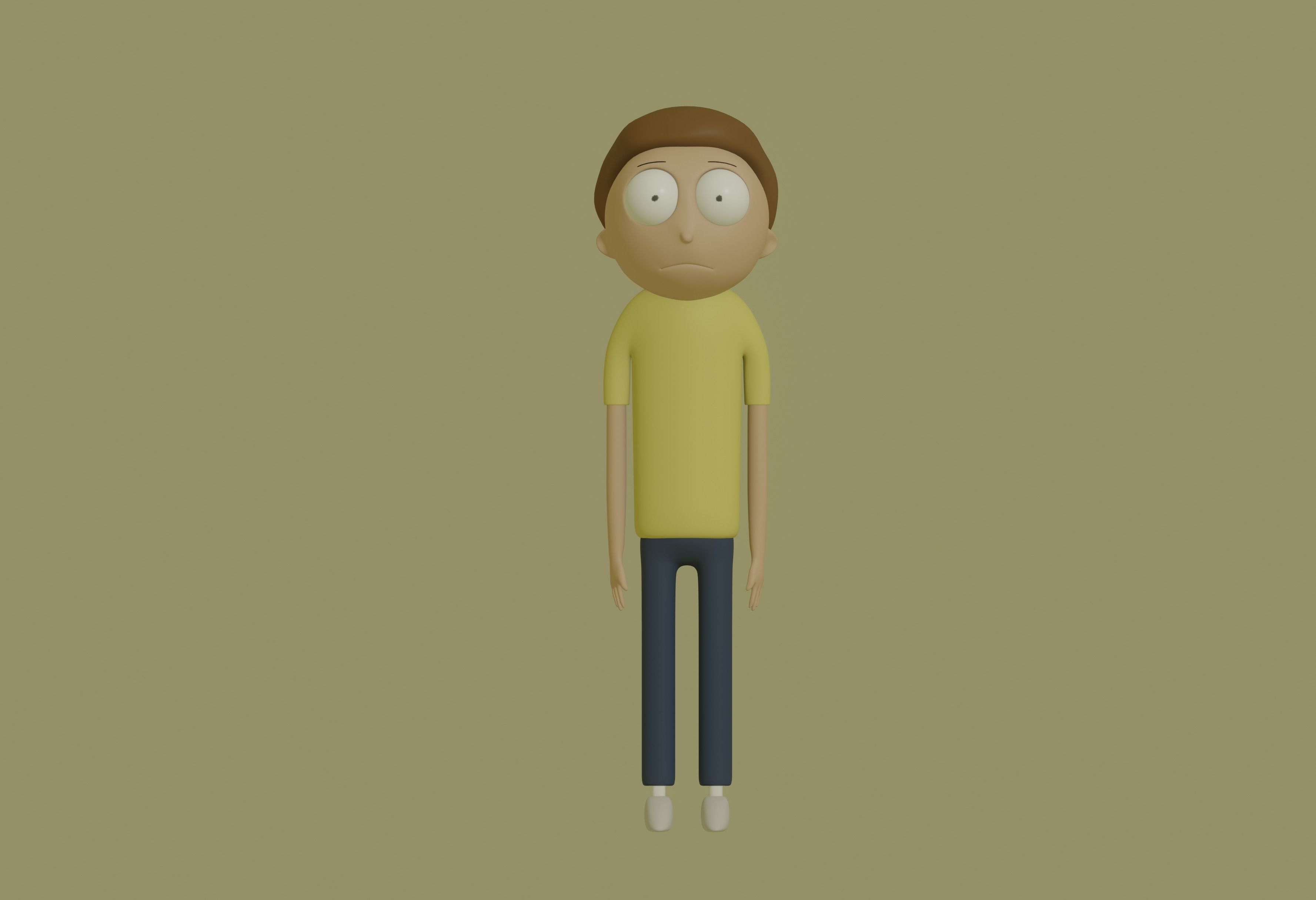 Morty Smith 3D model rigged | CGTrader