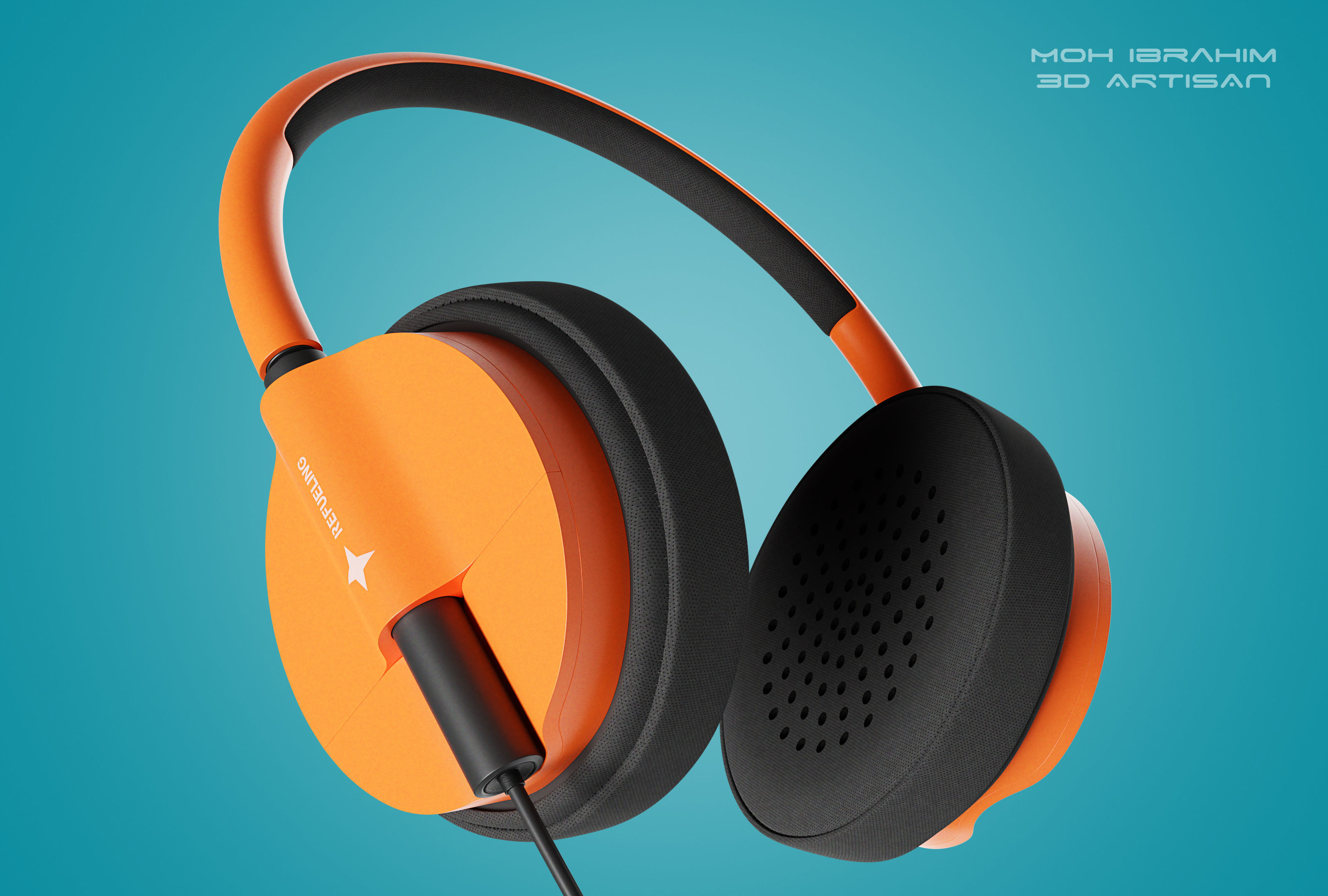 CG Headphone 3D model | CGTrader