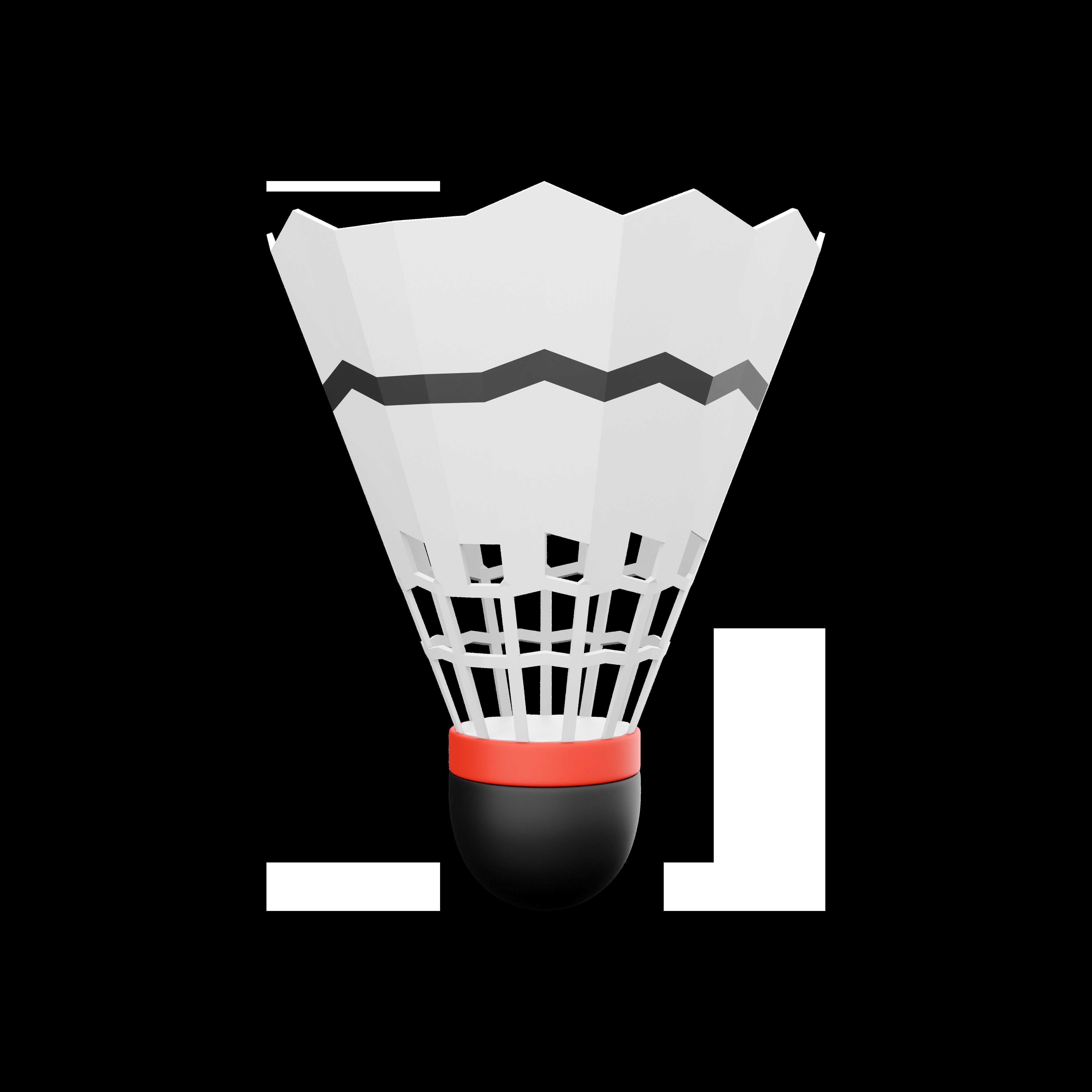 3d badminton icon 3D model | CGTrader