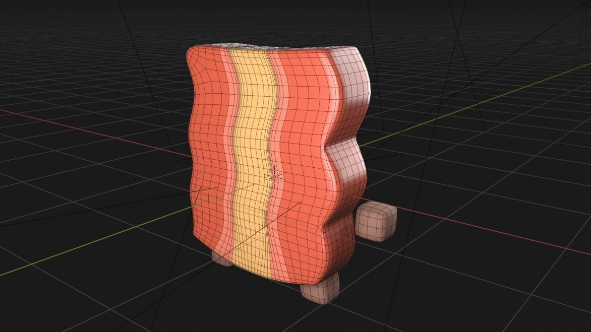 3D model Bacon Boomerang fu VR / AR / low-poly | CGTrader