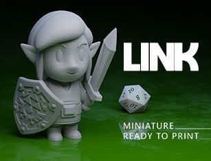 Link - Links Awakening 3D model 3D printable | CGTrader