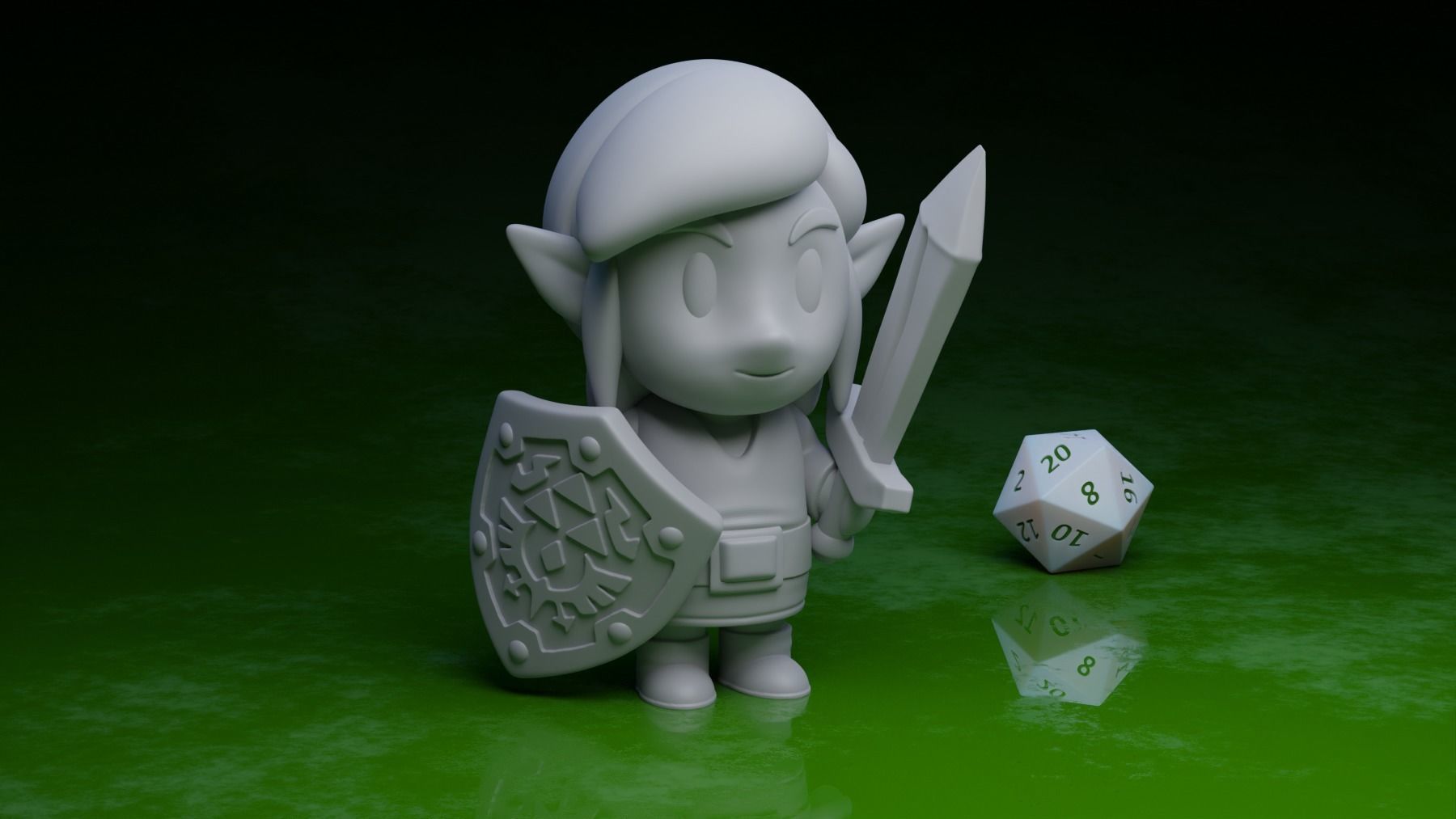 Link - Links Awakening 3D model 3D printable | CGTrader