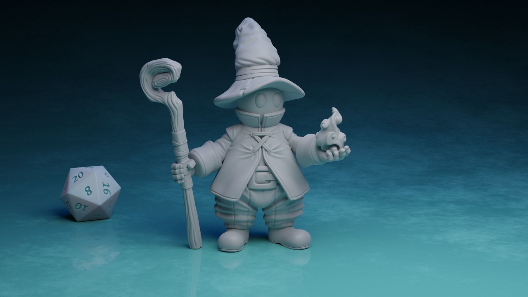 Vivi - Final Fantasy 3D model 3D printable | CGTrader