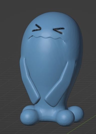 Wobbuffet 3D model 3D printable | CGTrader