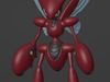 Scizor 3D model 3D printable | CGTrader