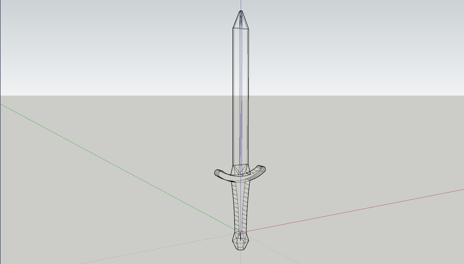 3D model Swords - Lowpoly Textured and Color based VR / AR / low-poly ...