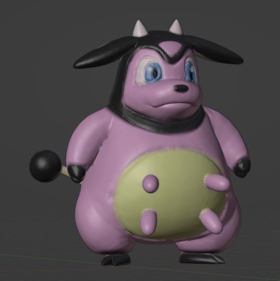 Miltank 3D model 3D printable | CGTrader
