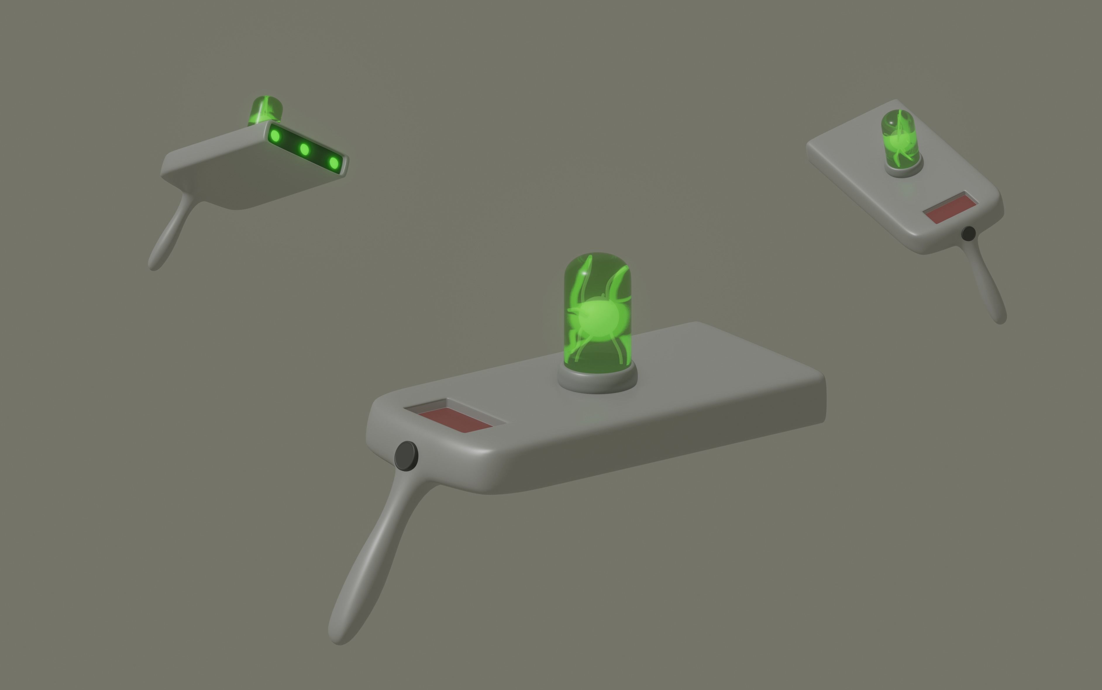 Portal Device 3D model rigged | CGTrader