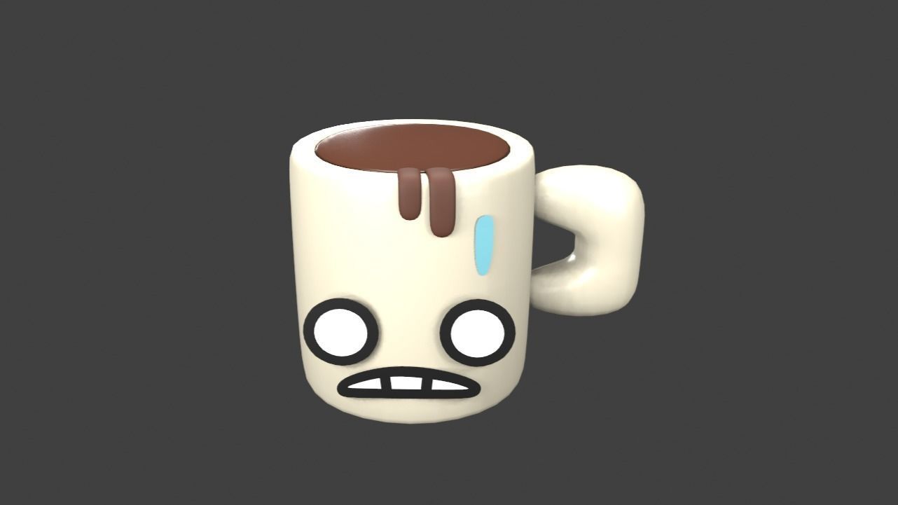 3D model Coffee Boomerang fu VR / AR / low-poly | CGTrader
