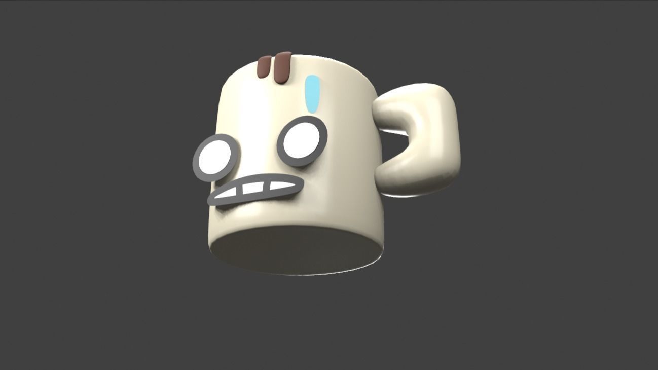3D model Coffee Boomerang fu VR / AR / low-poly | CGTrader
