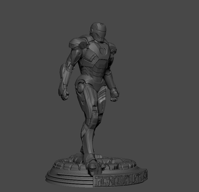 Iron Man Mark 7 3D model 3D printable | CGTrader