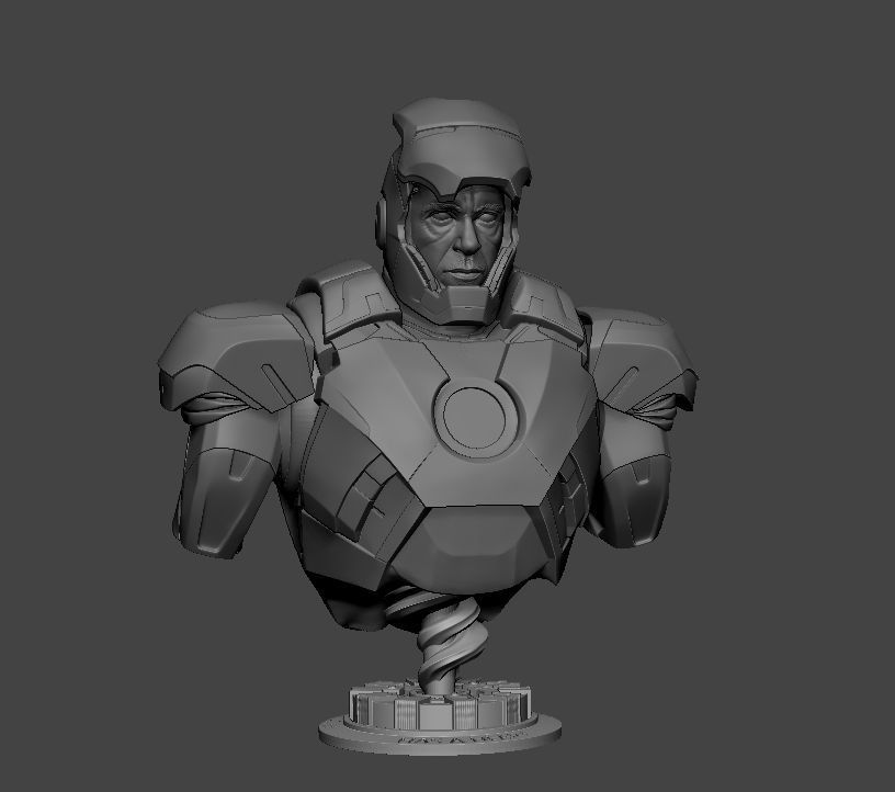 Iron Man Mark 7 3D model 3D printable | CGTrader