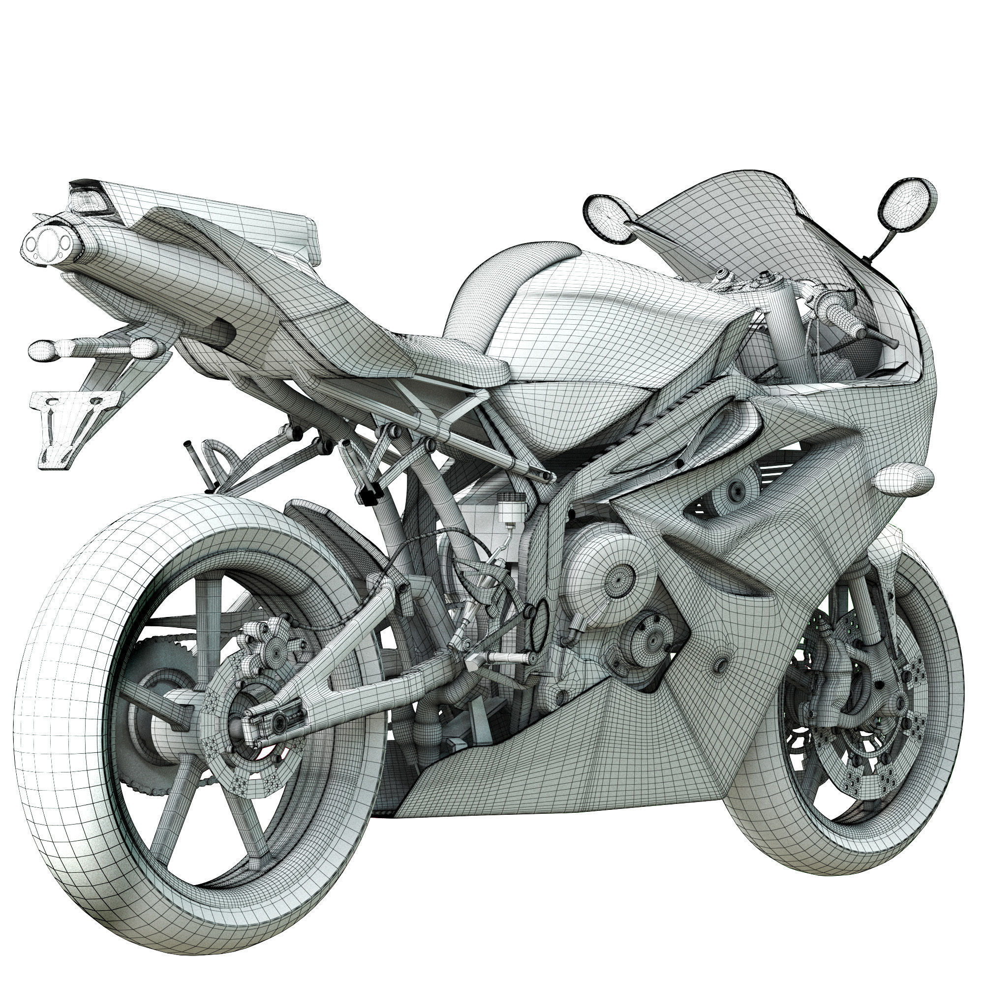 Triumph Daytona 675SE 3D model | CGTrader