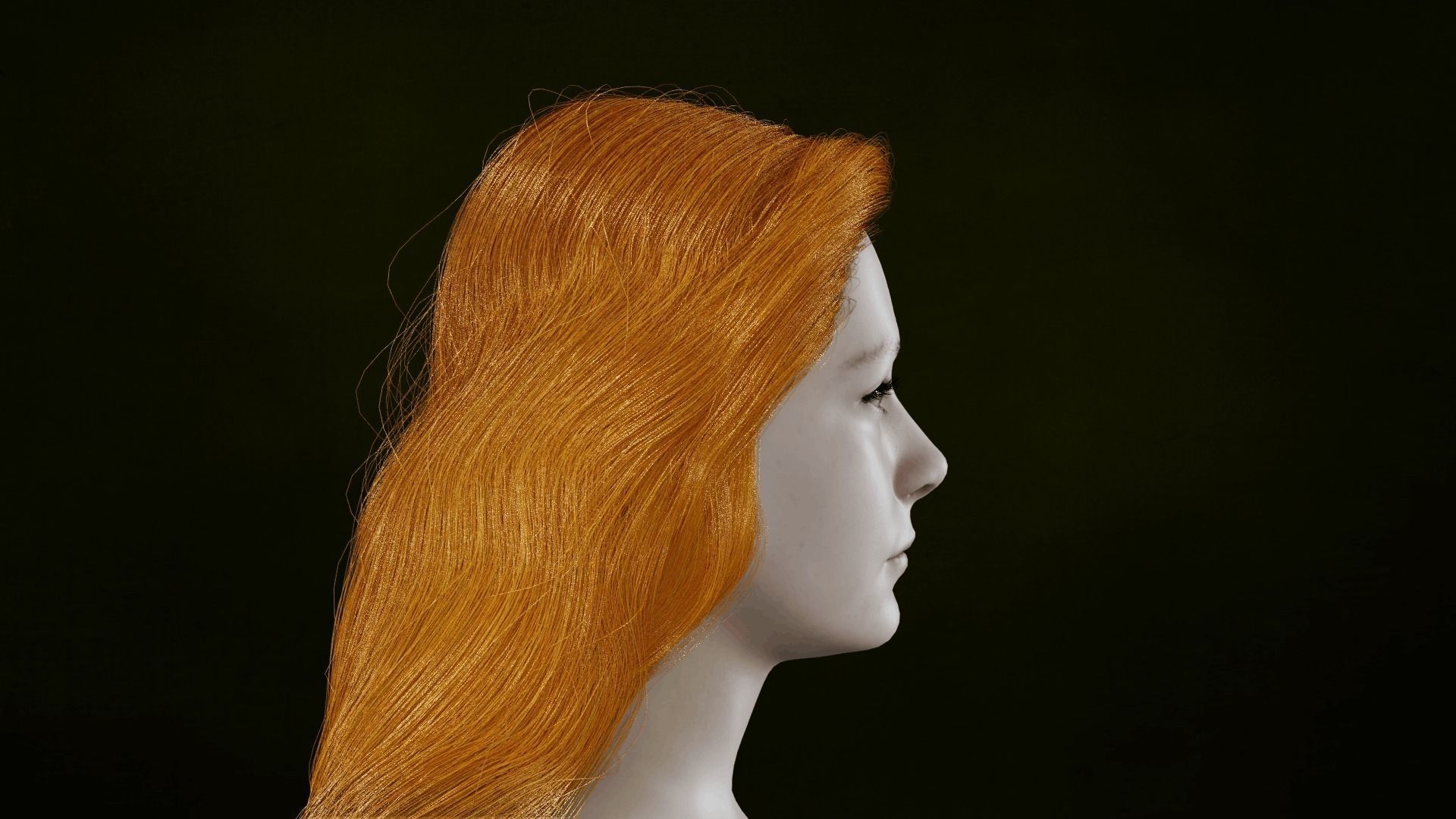 Hair GOLDILOCKS 3D model | CGTrader